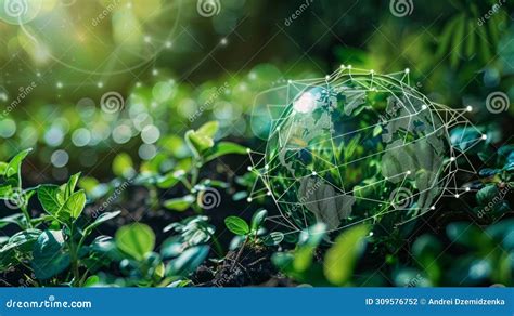 Concept Of Global Communication Network Environment Technology