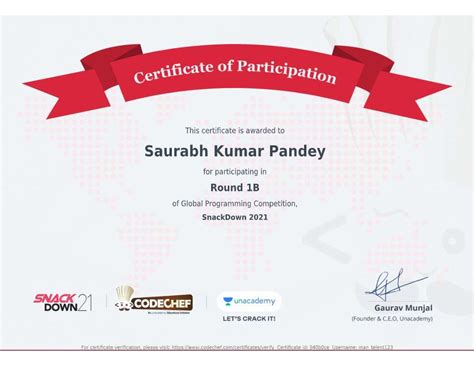 Saurabh Pandey On Linkedin Codechef Snackdown