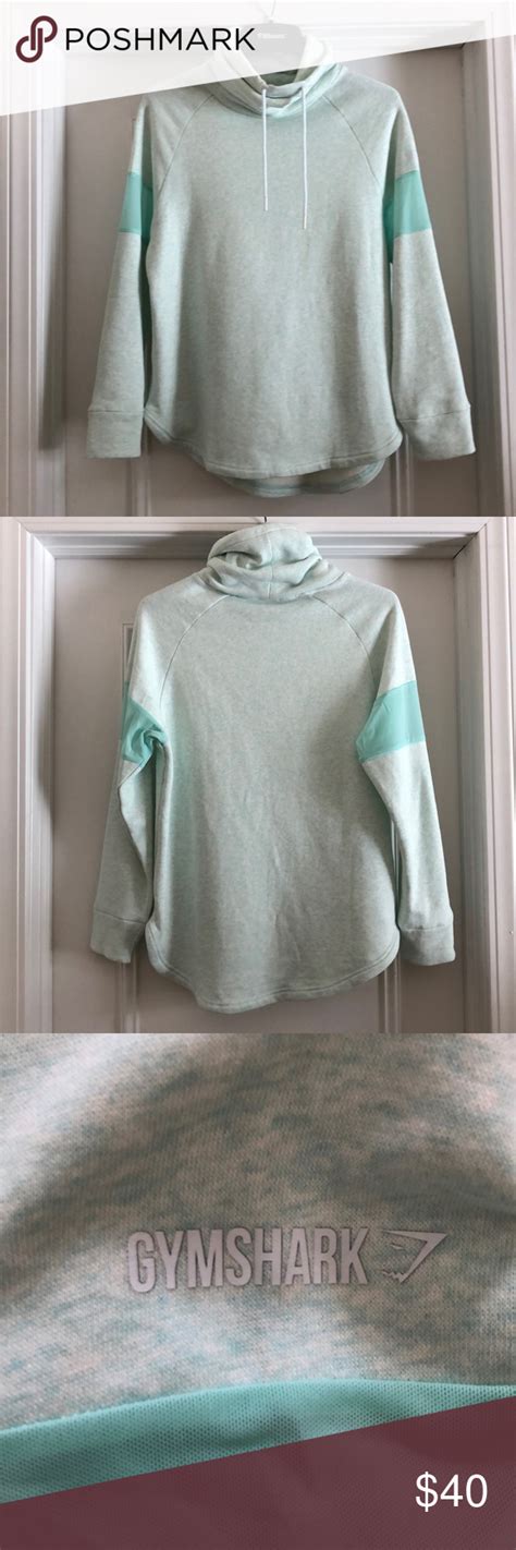 Gymshark Slouch Hoodie Sea Foam Green Marl Hoodies Fashion How To Wear