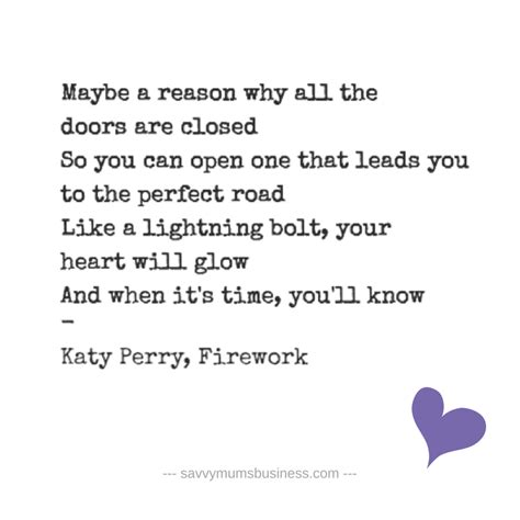 Katy Perry Firework Lyrics