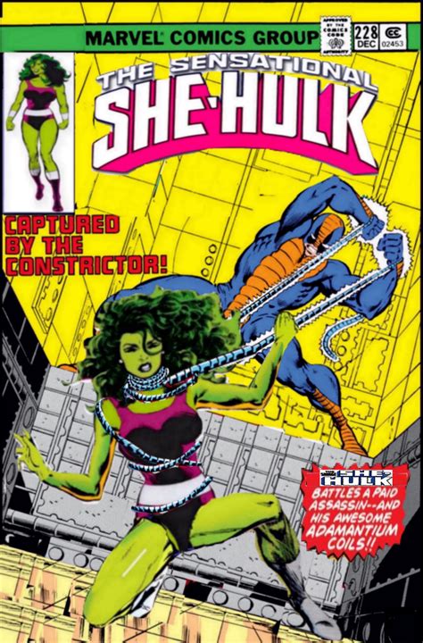 She Hulk Vs Constrictor Ii By Raub101 On Deviantart