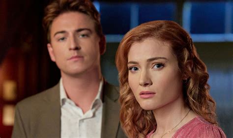 Skyler Samuels And Evan Roderick On The Case In Aurora Teagarden