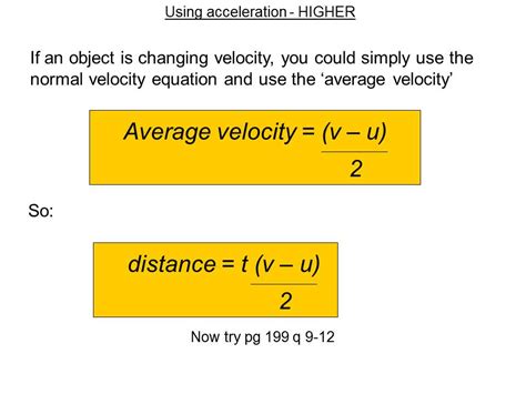 GCSE Physics Y Module Lesson Acceleration GCSE Physics Y Module Lesson Acceleration