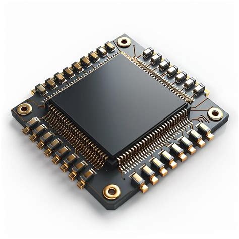 Cpu Chips Central Processing Unit Computer Components Premium Ai Generated Image