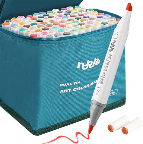 Ohuhu Marker Stifte Set 216 Pinsel Marker Stift Doppelseitige