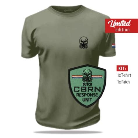 Cbrn Response Unit Kit Gorilla Shop Nl Defensie T Shirts