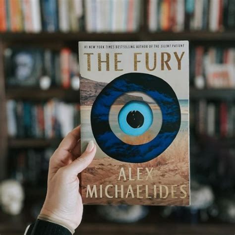 The Fury Book By Alex Michaelides Matte Lamination Premium