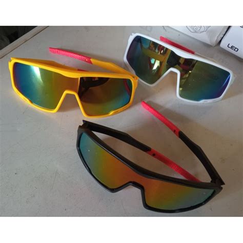 Jual Kacamata Sepeda Kaca Mata Gowes Running Hiking Safety Glass Sport