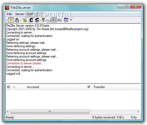 Filezilla Server скачать бесплатно Filezilla Server 1 10 5