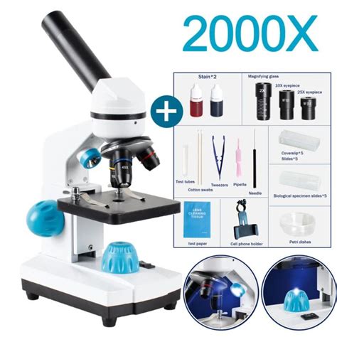 2000x Biological Hd Microscope Digital Laboratory Compound Microscope