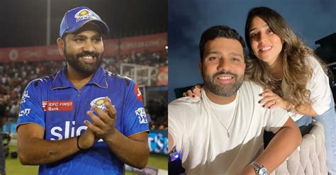 Rohit Sharmas Wife Ritika Sajdeh Reacts To Fan Made Selfless Captain
