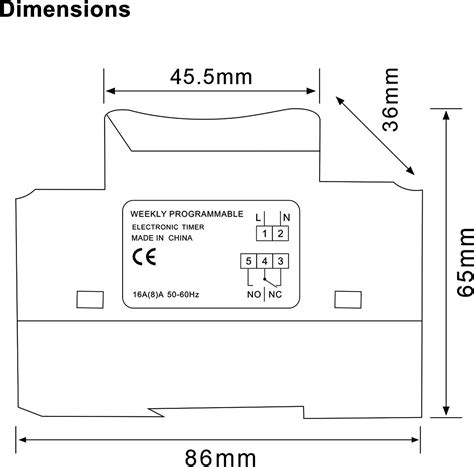 Baomain Thc15a Ac 220v 240v Digital Lcd Power Temporizador