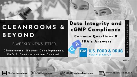 Fda Perspective On Data Integrity And Cgmp Compliance