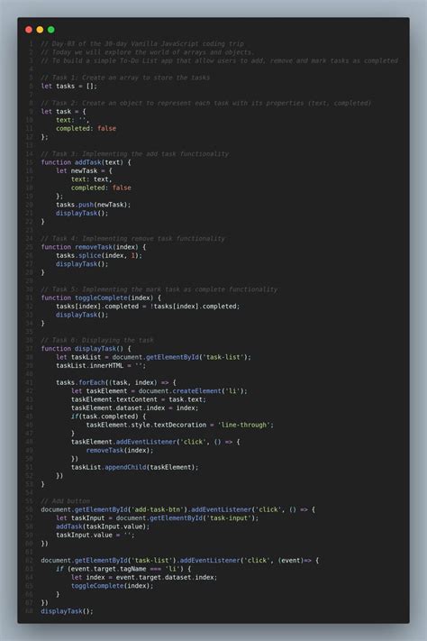 Theophilus Menor On Linkedin Vanillajs Javascript 30daysofcode Arrays Objects