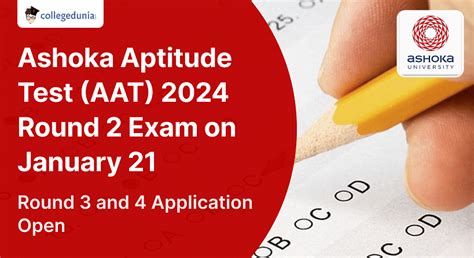Ashoka Aptitude Test AAT 2024 Round 2 Exam On January 21 Round 3 And