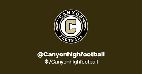 Canyonhighfootball Instagram Facebook Linktree