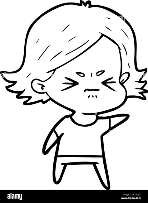 Mad Girl Clipart Smiling