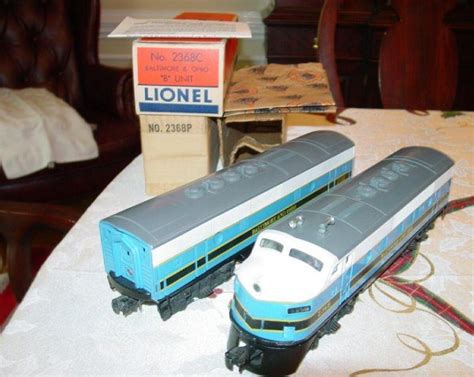 Lionel 2368 B And O Ab F 3 Mtob Unrun Spectacular