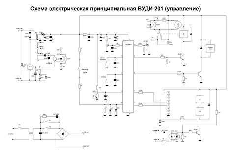 Электрическая схема инвертора