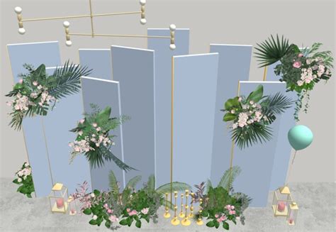 6625 Free Sketchup Wedding Decoration Models Download
