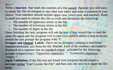 solved in c write a function that reads the contents of a file