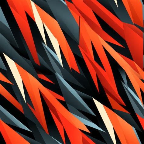 Premium Photo Colorful Geometric Texture Seamless Texture For