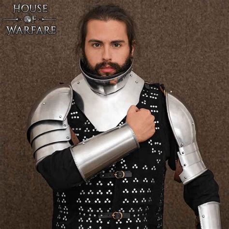 Classic Steel Arm Bracers Hw 700927 Medieval Collectibles