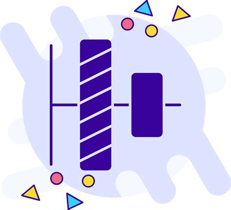 Vertical Alignment Freestyle Solid Icon 38796156 Vector Art At Vecteezy