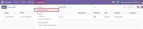 Vendor Price Lists In Odoo 18 Purchase Odoo 18 Community Book