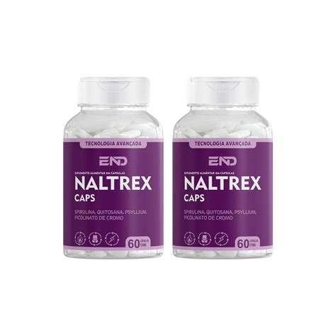 2 Naltrex Caps 120 Cáps Shopee Brasil