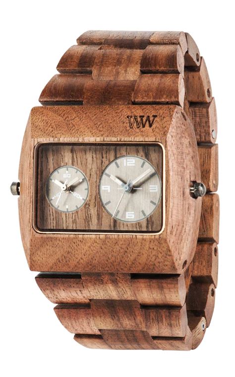 Holzuhr Jupiter Rs Nut Von Wewood Jede Armbanduhr Ein Unikat Wewood