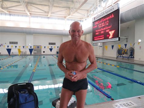 Three Time Olympic Gold Medalist Rowdy Gaines Runs Swim Clinic At Ymca