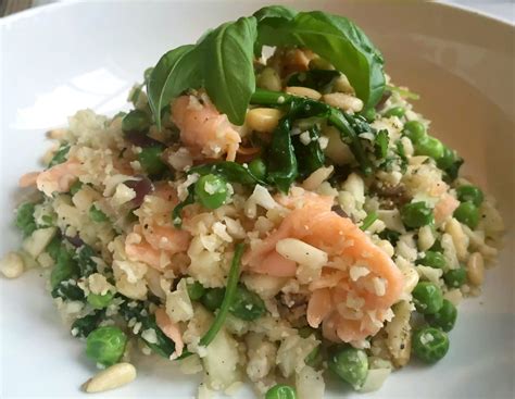 Smoked Salmon And Summer Vegetable Risotto Emma Eats And Explores