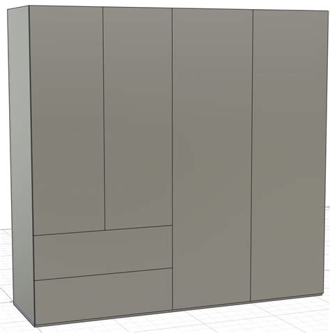 Need Suggestions For My Easy Disassembling Wardrobe Woodworking