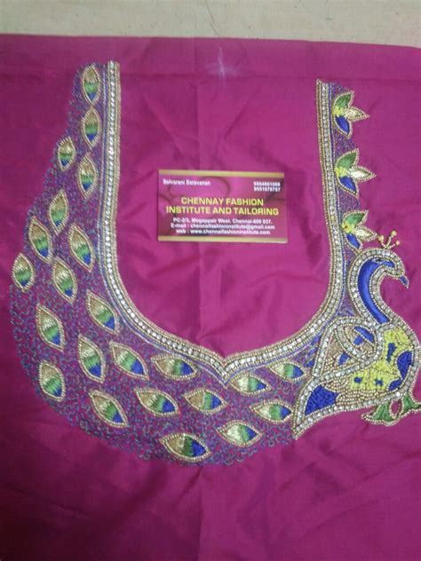 Aari Embroidery Institute Aari Embroidery Class In Chennai 🌟