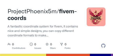 Github Projectphoenix5mfivem Coords A Fantastic Coordinate System