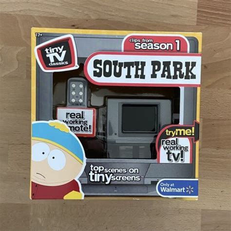 Tiny Tv Classics South Park Edition Real Working Mini Television New
