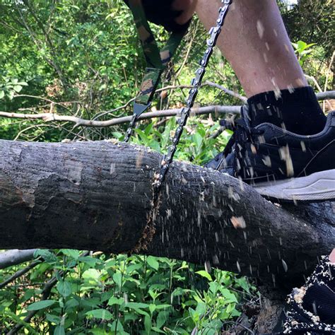 Extended Outdoor Survival Saw Logging Manual Chain Saw Hand Saw Wire