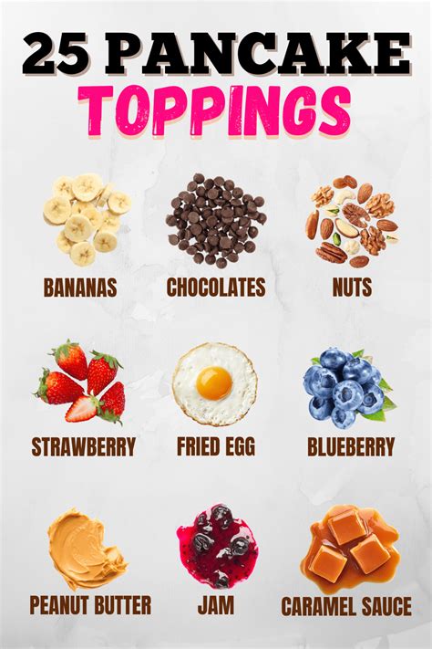 25 Best Pancake Toppings Insanely Good