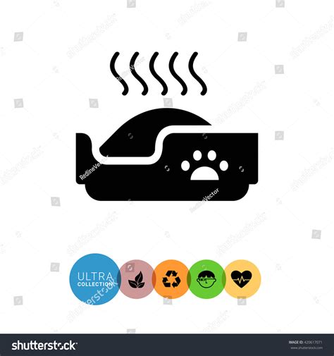 Cat Litter Box Icon Stock Vector Royalty Free 420617071 Shutterstock