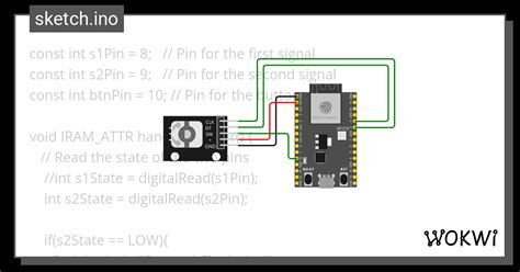 Simple Rotary Encoder Example Wokwi Esp Stm Arduino Simulator