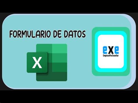 FORMULARIO EN EXCEL CON MACROS