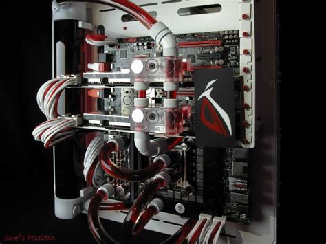 gaming rig from snef design codename red poseidon front view