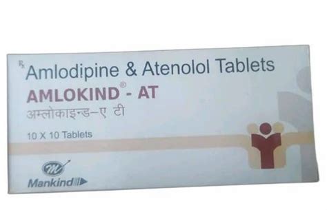 Amlodipine Atenolol Tablets 10mg At ₹ 110 Box In Nagpur Id 21328844848