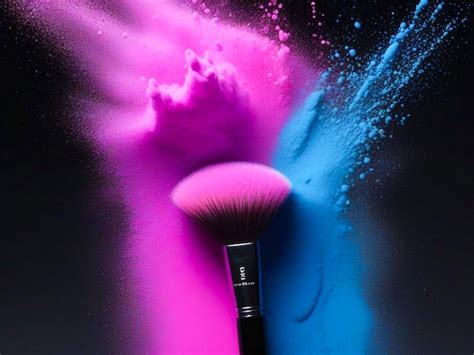 Premium Photo Makeup Brush