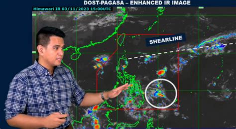 Shear Line Cloud Clusters Magpapaulan Sa Ilang Bahagi Ng Bansa Balita