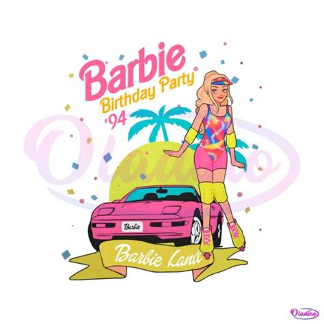 Barbie Birthday Party Come On Barbie Lets Go Party Png File