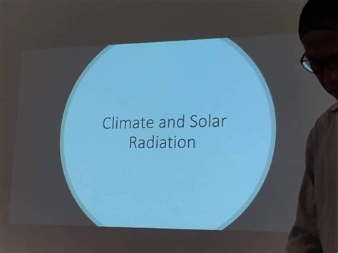 Understanding Solar Radiation And Climate