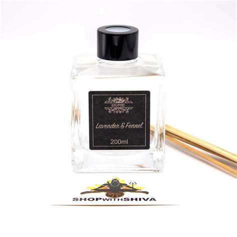 Essential Oil Reed Diffuser 200ml Lavender And Fennel Shop With Shiva