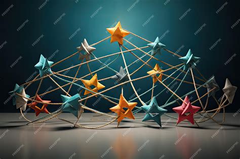 Premium Ai Image Connected Ropes Shaped As A Winning Symbol Represent Diverse Unity And